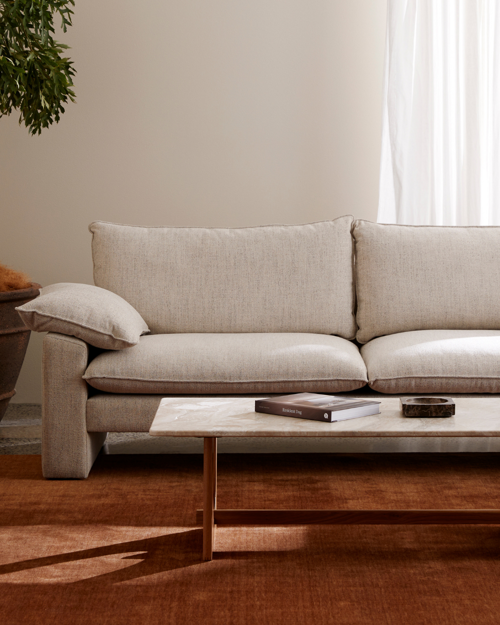 Lake Wool Rug - Russet