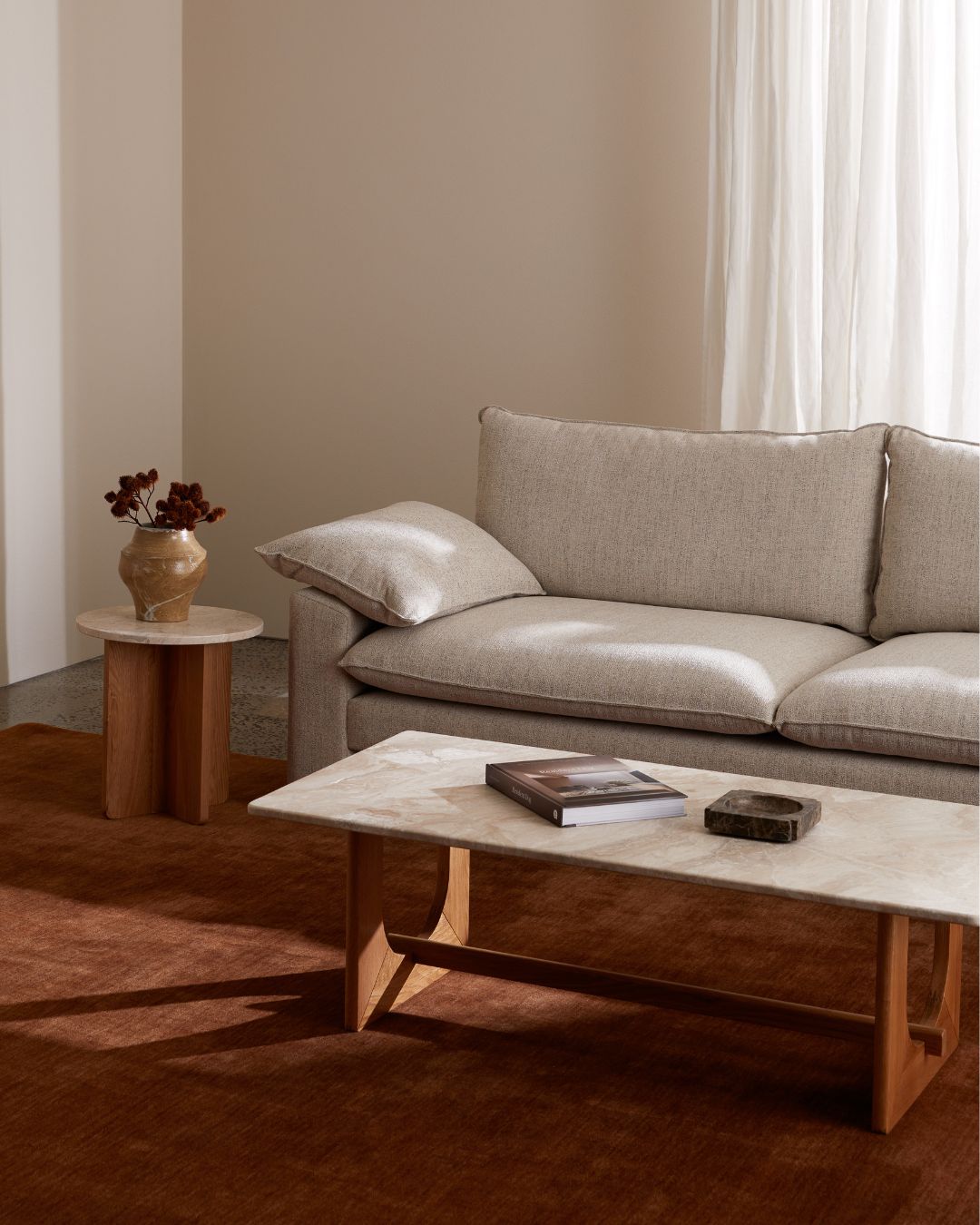 Lake Wool Rug - Russet