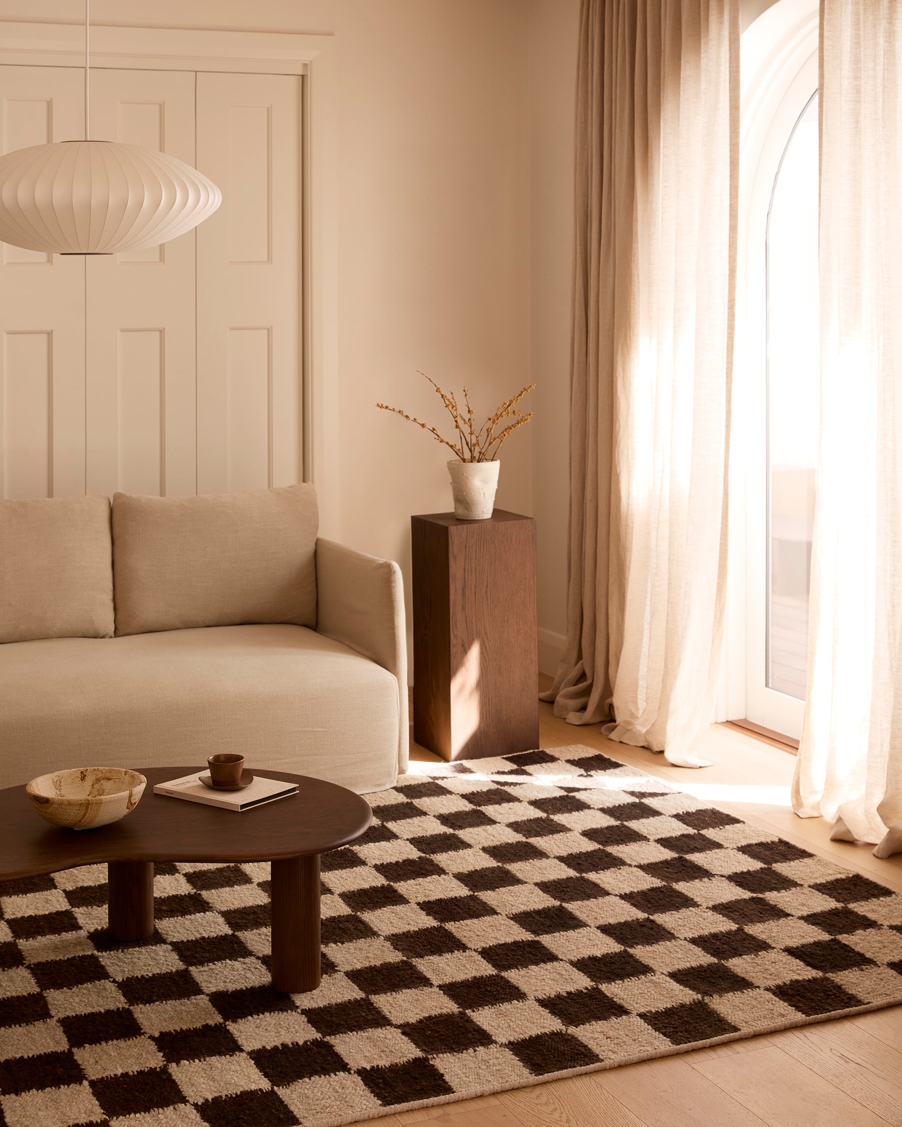 Ava Rug Chocolate