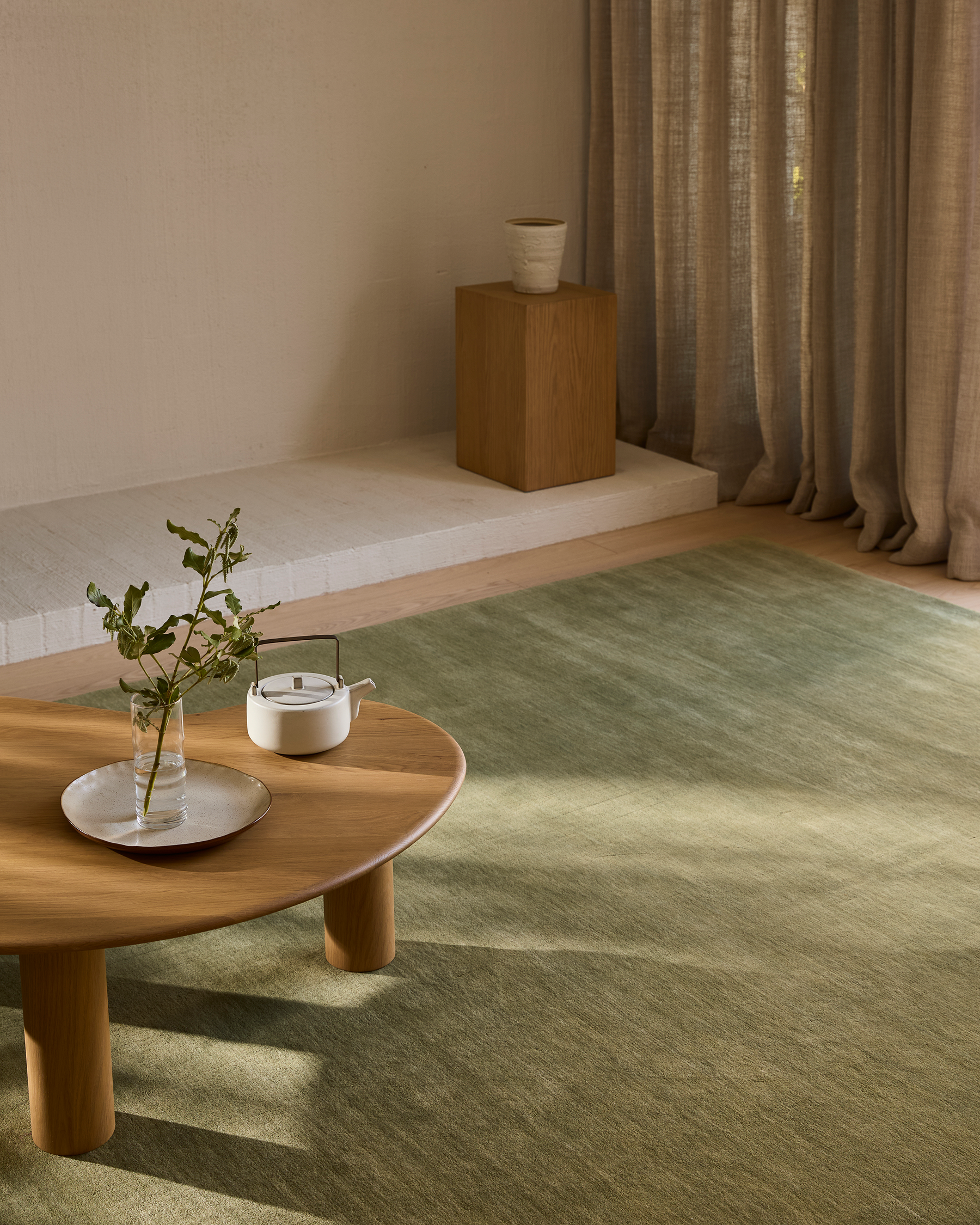 Lake Wool Rug - Sage