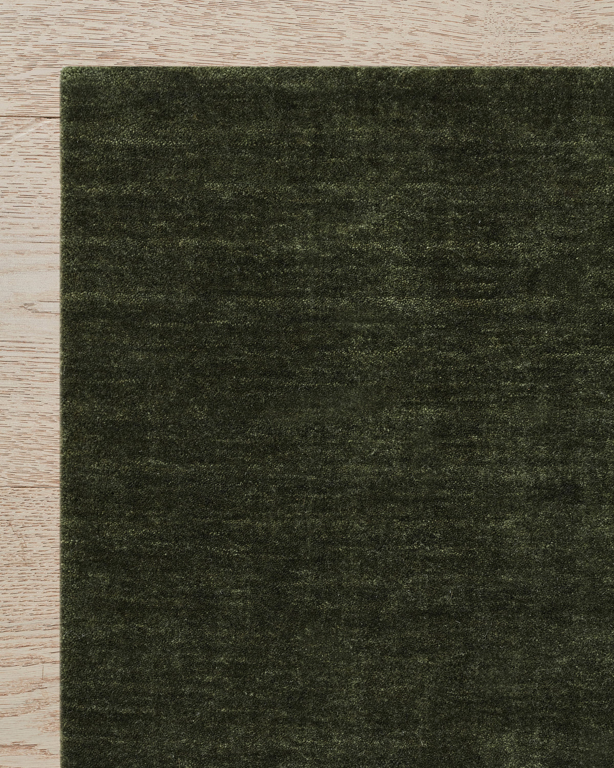 Lake Wool Rug Olive Green - Milk & Sugar