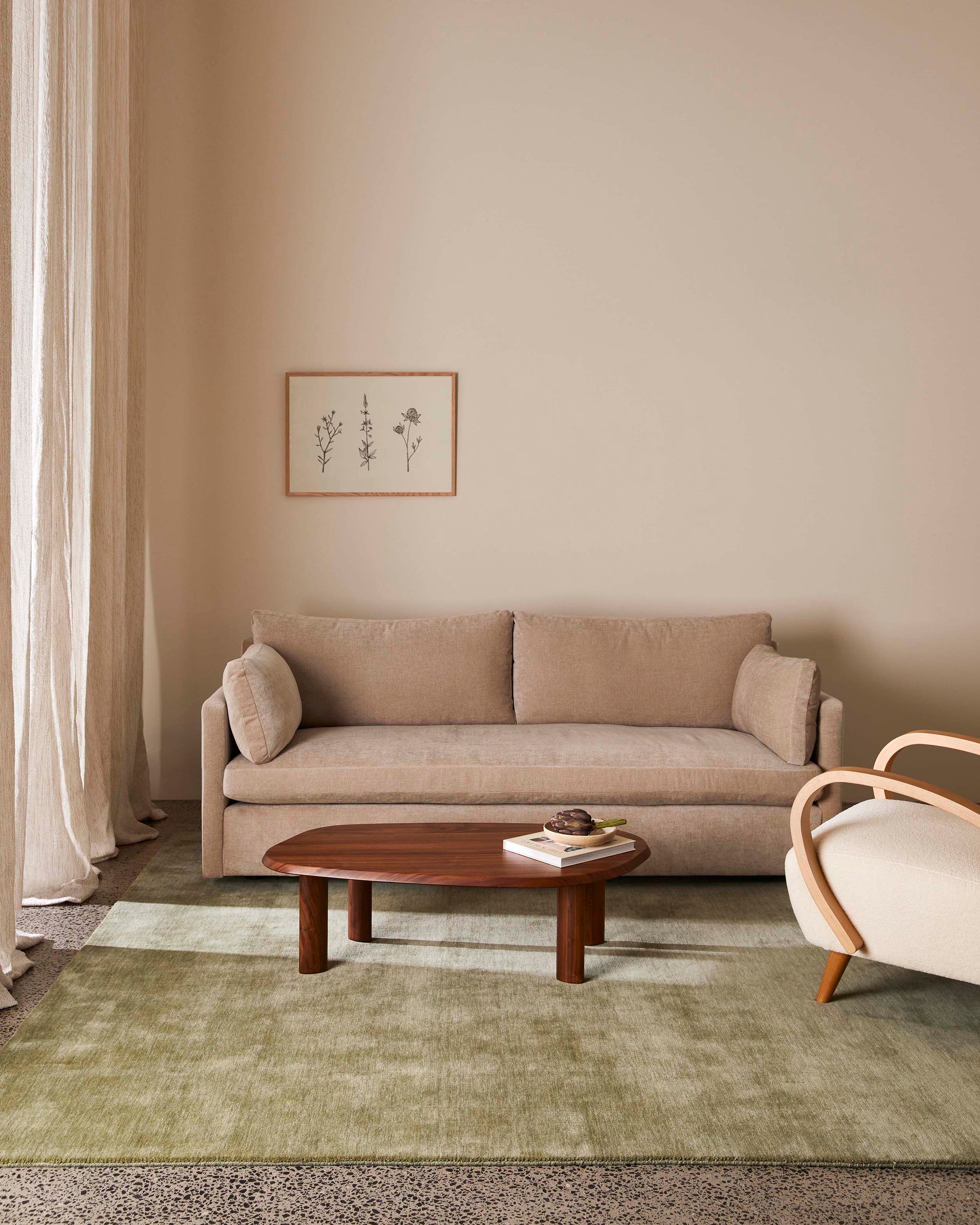 Lake Wool Rug - Sage