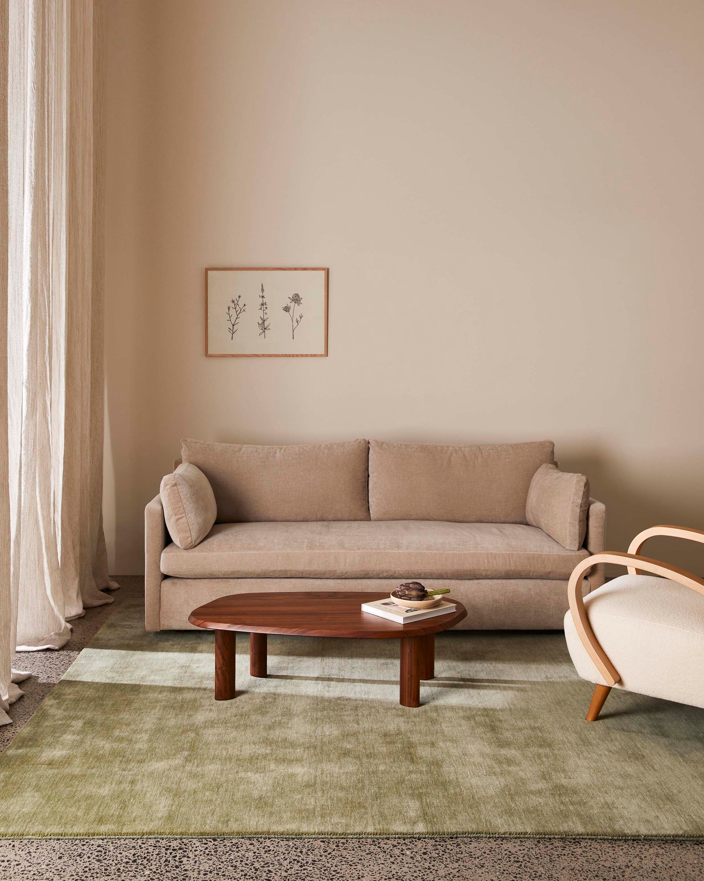 Lake Wool Rug - Sage