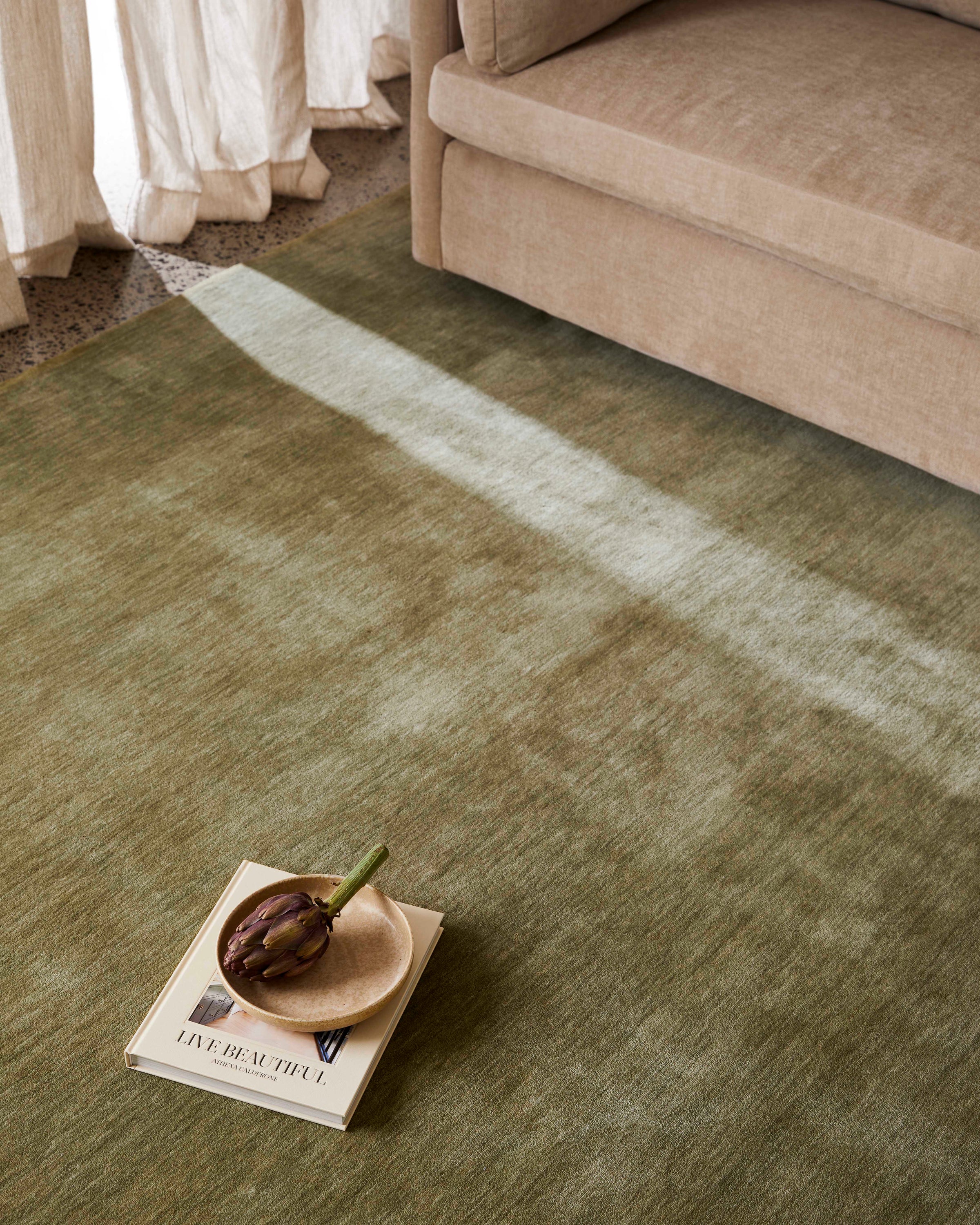 Lake Wool Rug - Sage