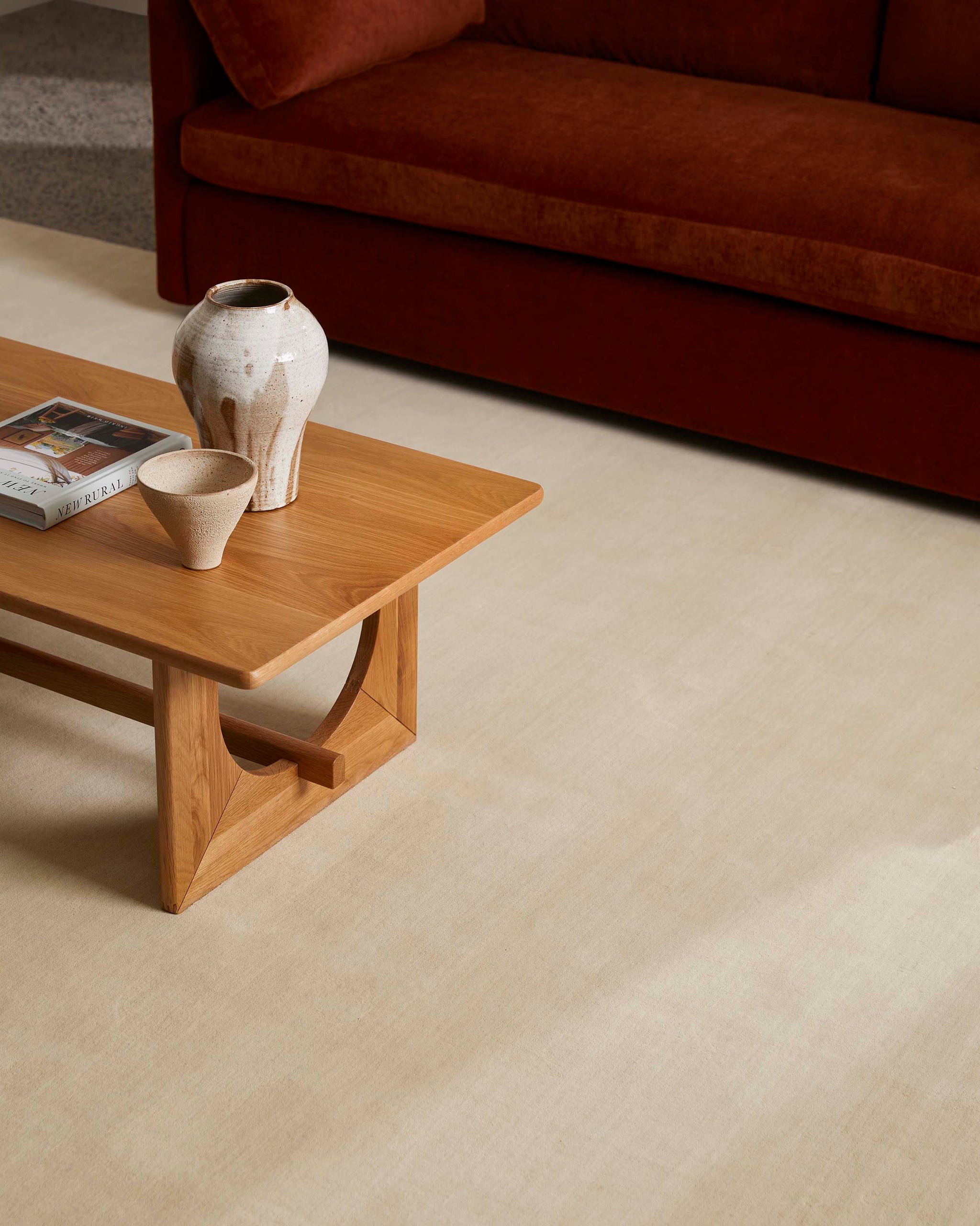 Lake Wool Rug - Ivory