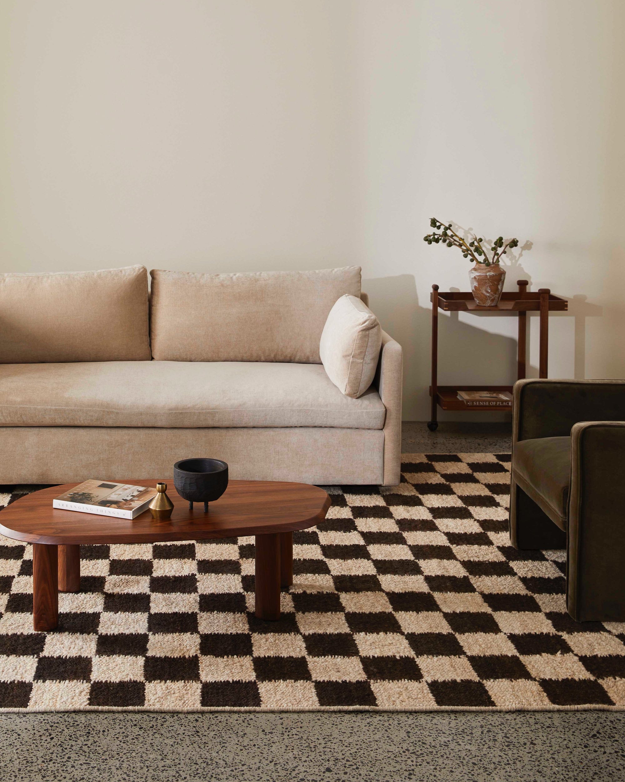 Ava Rug Chocolate