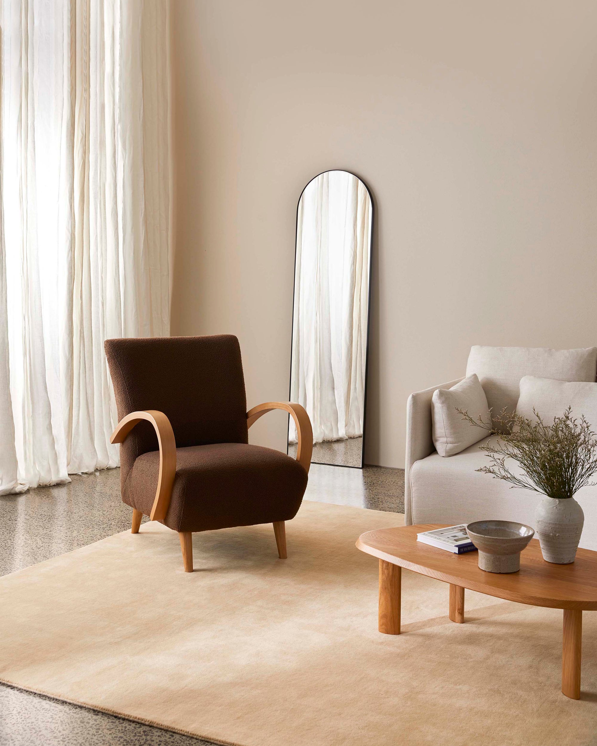 Lake Wool Rug - Flax