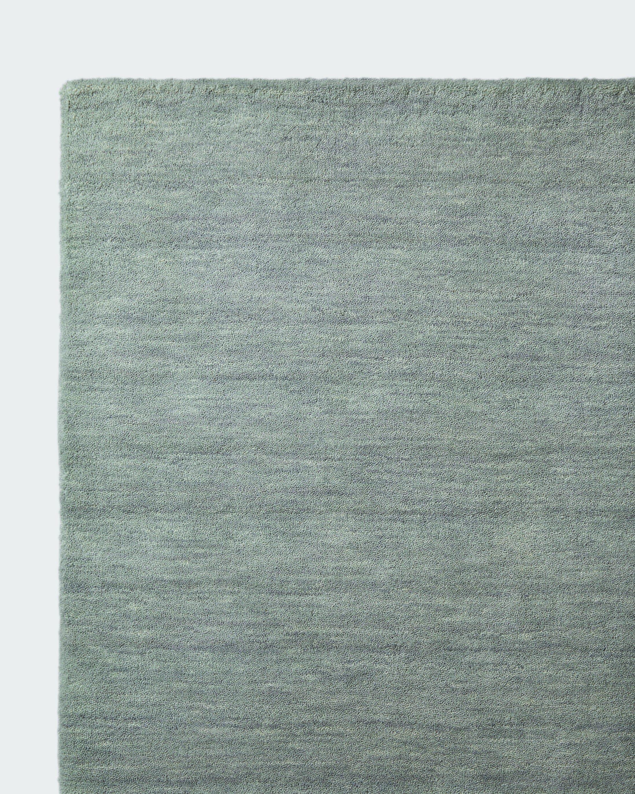 Lake Wool Rug - Steel Blue